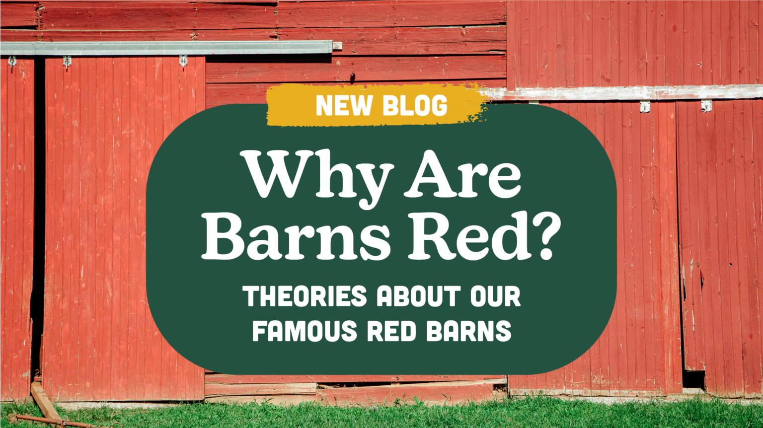 Why Are Barns Red? - Lancaster Farmland Trust